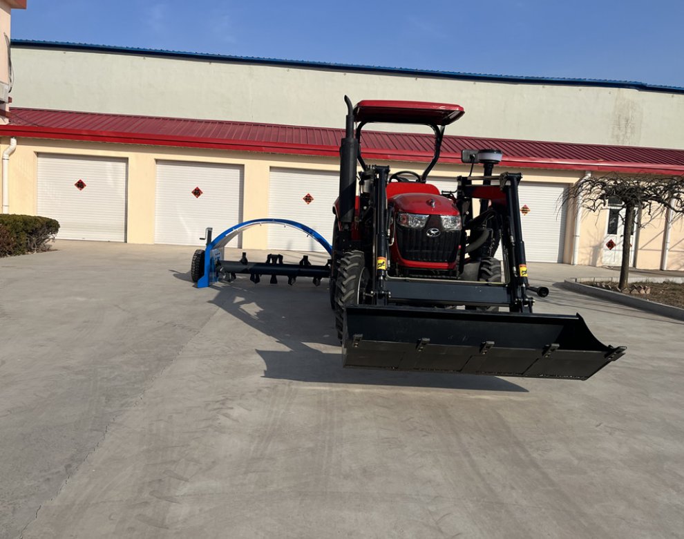 Pull-Type Compost Windrow Turner_hydraulic compost making machine ...